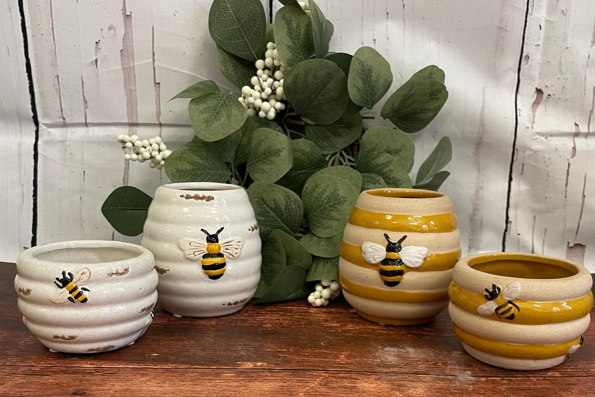 Small Bee Planters – Kaw Valley Greenhouses Online Store